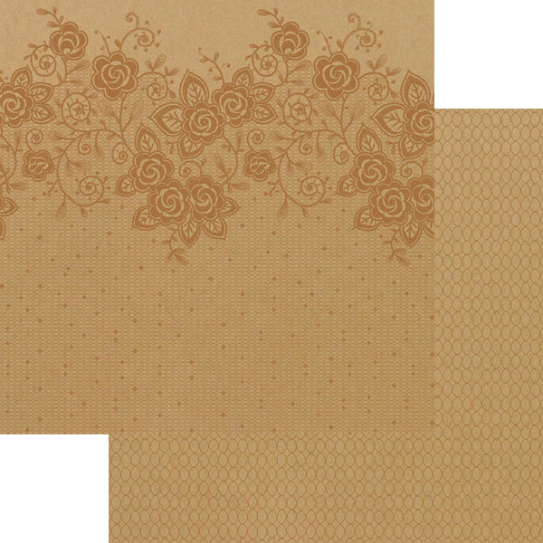 LADY PATTERN PAPER Kraft Essentials Paper Pack / 15 sheets – SCRAP-IT ...